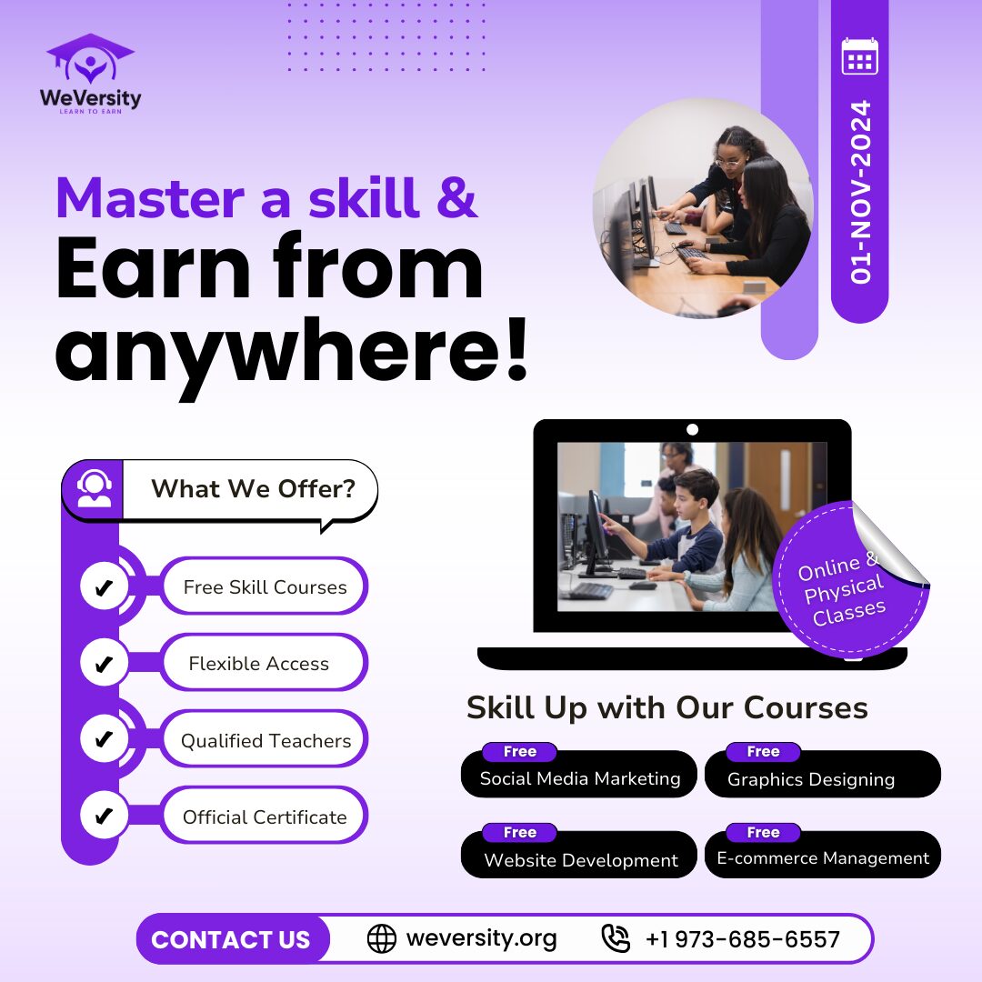 Free Online Education | Learn Skills with WeVersity Free